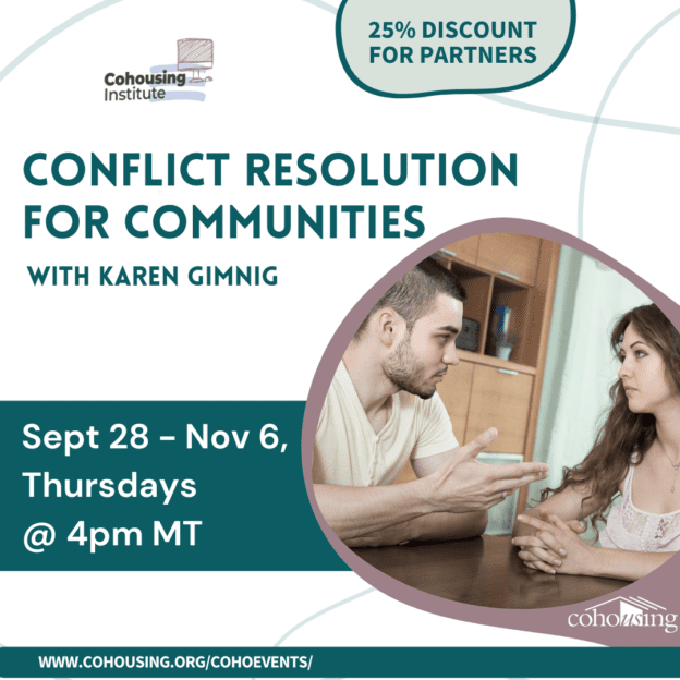 Conflict Resolution for Communities - cohousinginstitute.org